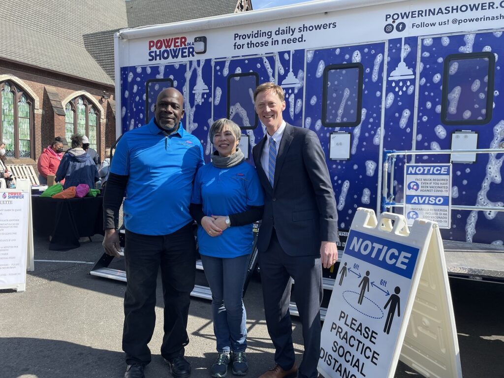 Power in a Shower and New Haven, CT Partner to Transform Lives • Power ...